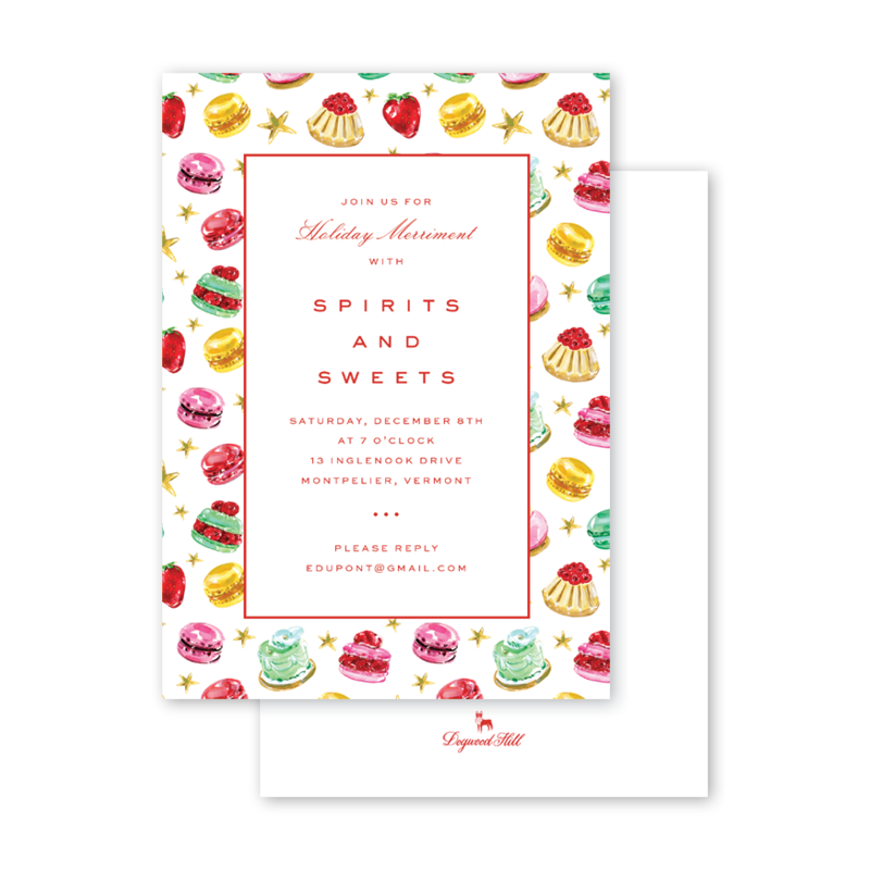 Dessert Party Invitation Samples