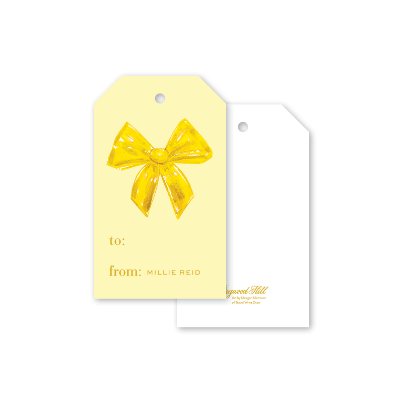 how to draw a yellow ribbon