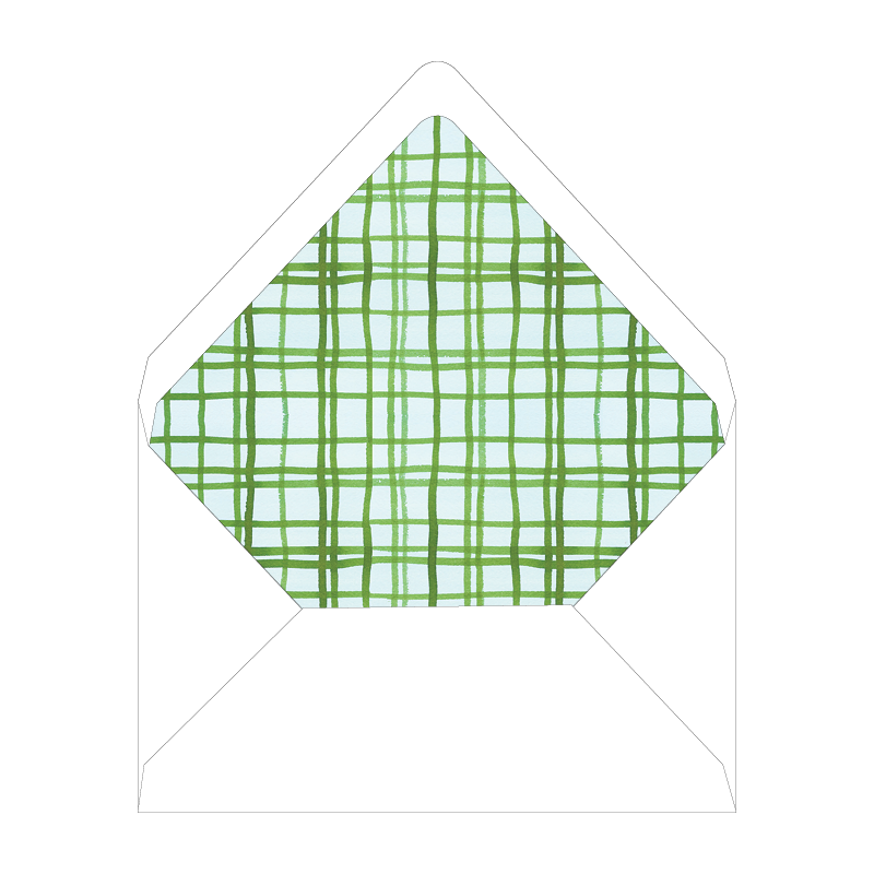 Blue Bow Garland Border Liner– Dogwood Hill