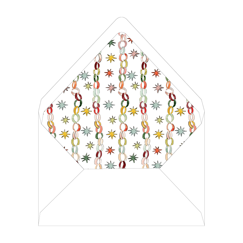 Paper Chain Border Landscape Liner– Dogwood Hill