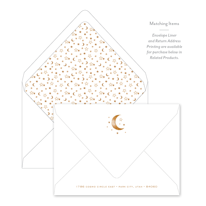Celestial Spring Border Landscape Birth Announcement– Dogwood Hill