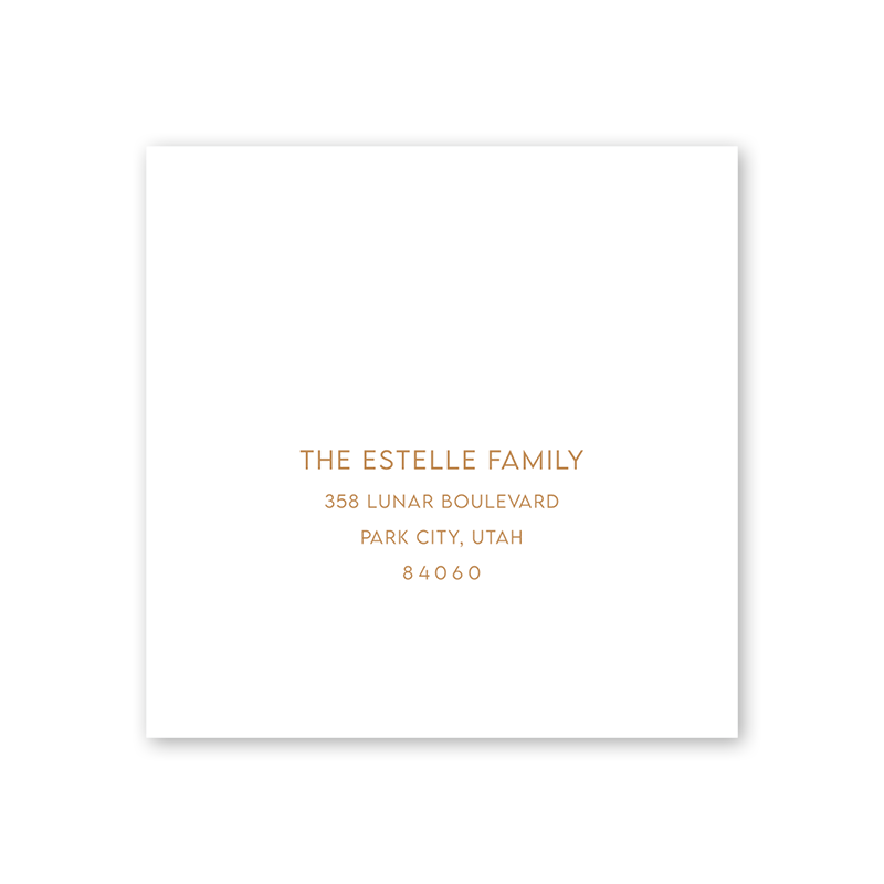 Celestial Spring Garden Party Recipient Address Printing– Dogwood Hill