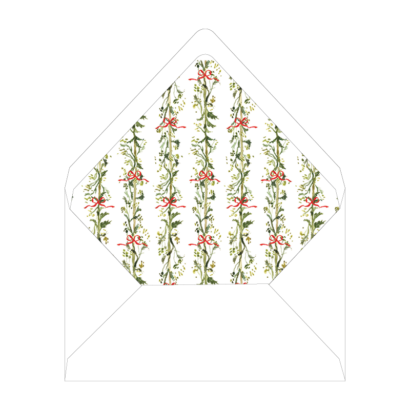 Festive Folklore Folded Liner– Dogwood Hill