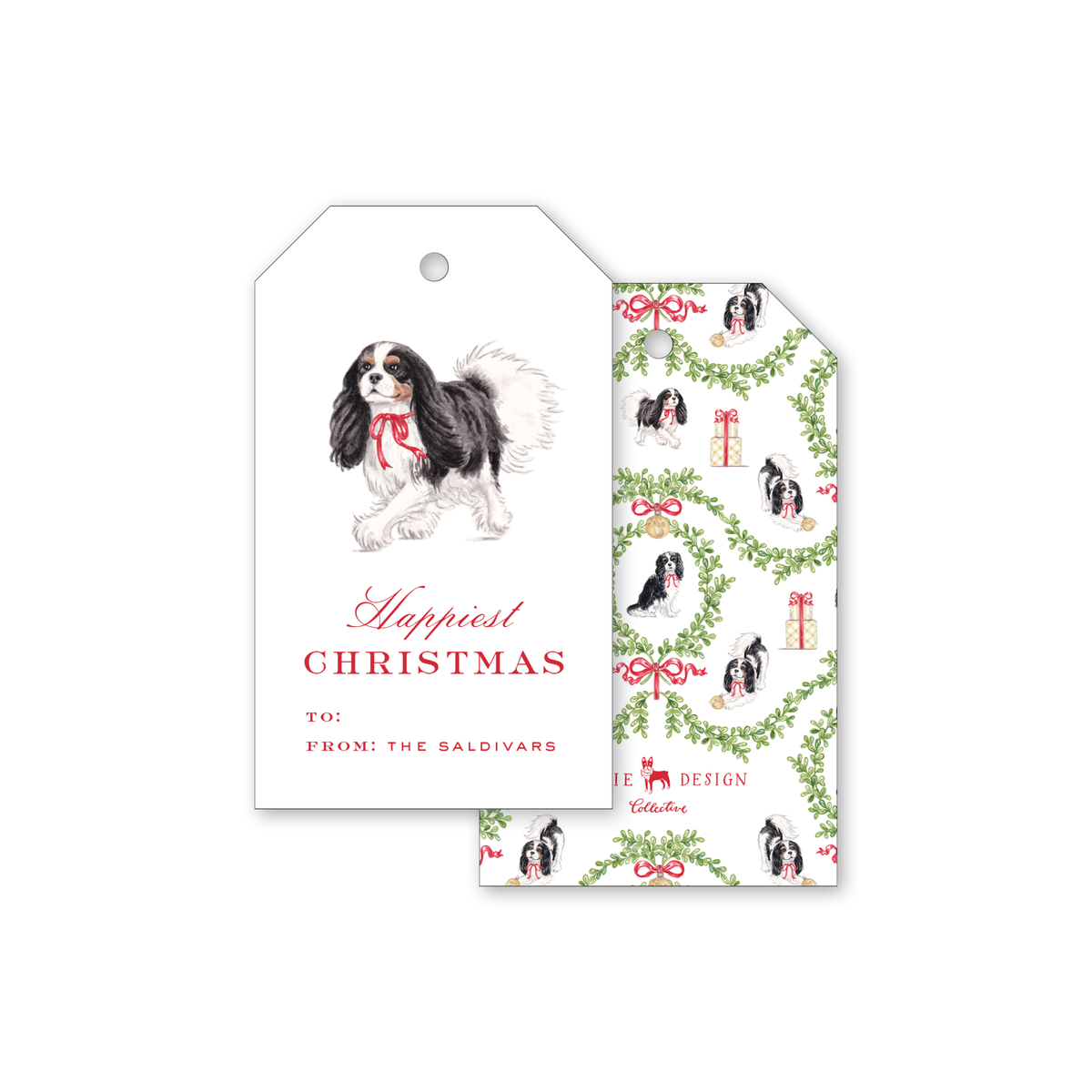 Dash Tricolor Gift Tags– Dogwood Hill