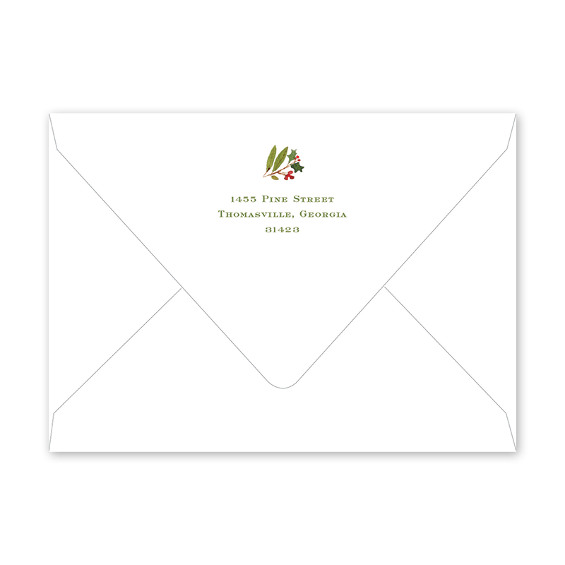 Holly Vine Border Landscape Envelopes– Dogwood Hill