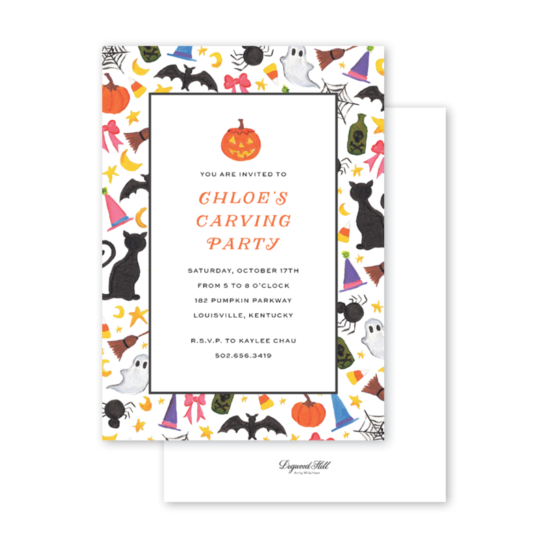 Hocus Pocus Border Invitation– Dogwood Hill