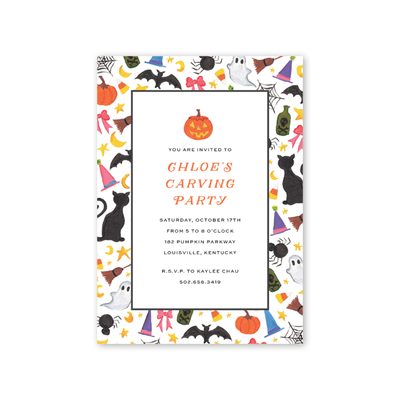 Hocus Pocus Border Invitation– Dogwood Hill