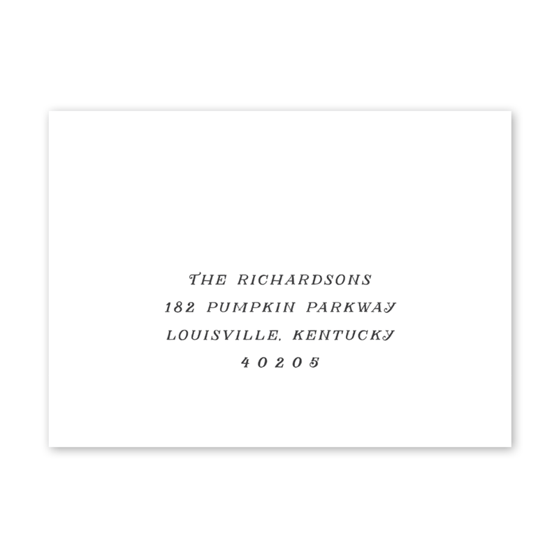 Hocus Pocus Landscape Recipient Address Printing– Dogwood Hill