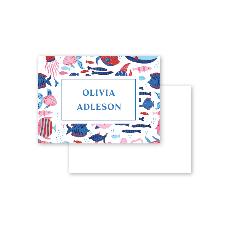 High Seas Border Calling Cards– Dogwood Hill