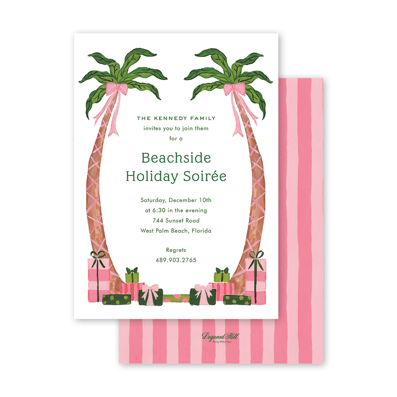 Holiday Paradise Invitation– Dogwood Hill