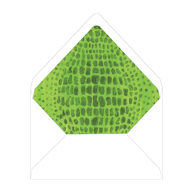 Pepper and Mint Alligator Border Liner– Dogwood Hill